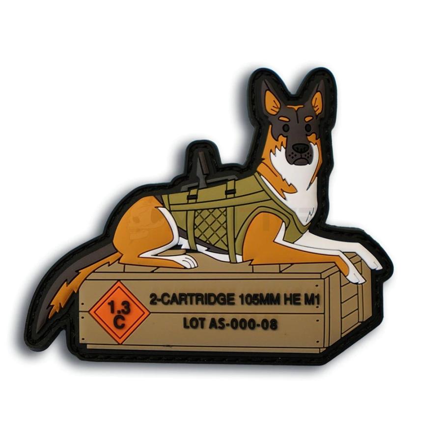 "STEFAN" THE TACTICSHEPARD TACTICAL DOG PVC MORALE PATCH ...