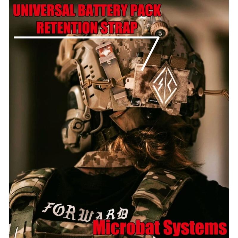 UNIVERSAL BATTERY PACK RETENTION STRAP 米国実物 MICROBAT SYSTEMS : MILITAC ...