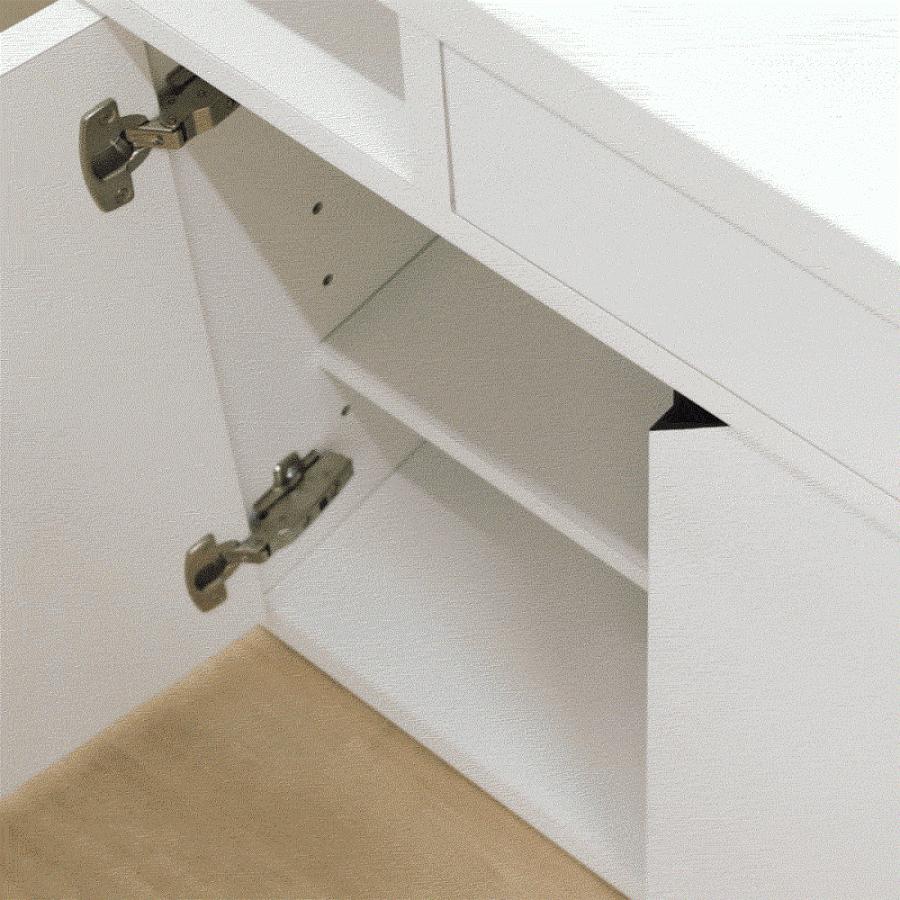 テレビ台 白 ホワイト 伸長 伸縮 リビング テレビボード テレビ台 収納コーナー 幅 100 cm 収納 一人暮らし :0123:tac INTERIOR PayPayモール店 - 通販 ...