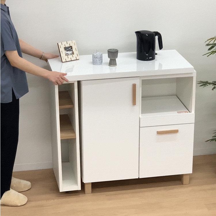 テレビ台 白 ホワイト 伸長 伸縮 リビング テレビボード テレビ台 収納コーナー 幅 100 cm 収納 一人暮らし :0123:tac INTERIOR PayPayモール店 - 通販 ...