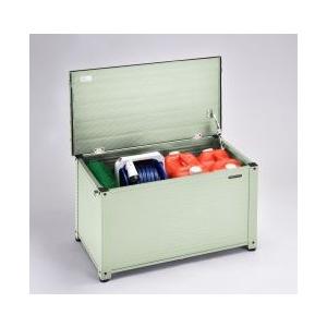 GREEN LIFE アルミベンチストッカー 84 ABS-84P ミントグリーン (南京錠取付可能) 縁台 組立式 グリーンライフ [収納ベンチ ABS-84Nの後継] : ザ・タッキー ...