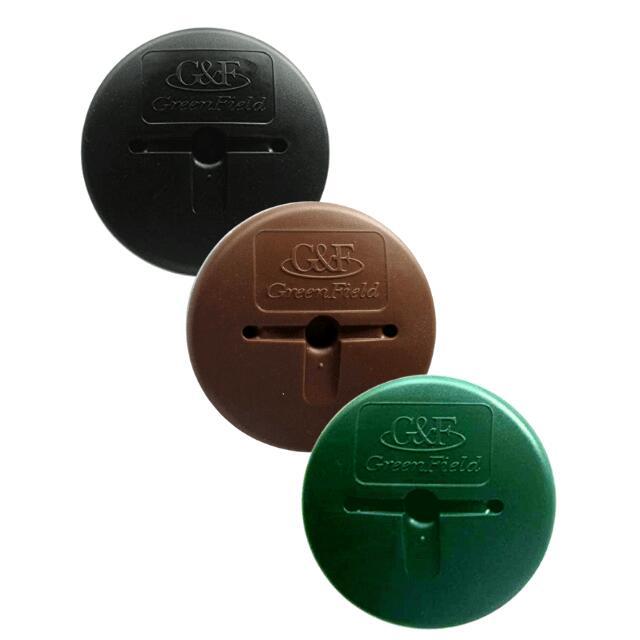 Xavan (100入) デュポン ザバーン 純製品 GFワッシャー 防草ワッシャー WS-GR600 WS-BR600 WS-BL600 (グリーン ブラウン ブラック 色選択) zm ...