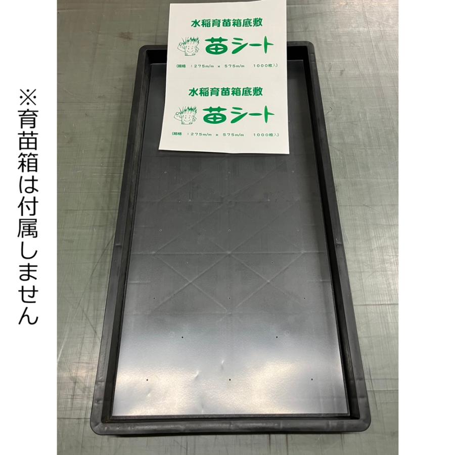 (1000枚入ケース特価) 苗シート 水稲育苗箱底敷 275×575mm 穴あき プラスチック製敷き紙 (法人限定) : ザ・タッキーYahoo!店 - 通販 - Yahoo!ショッピング