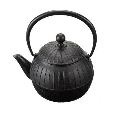 及源鋳造 (正規品 特選国産品) 南部鉄器 鉄急須 千草 黒 0.55l E-098 (W154 D118 H166 1.2kg) 日本製 OIGEN プレゼント 父の日 母の日 敬老の日 ...