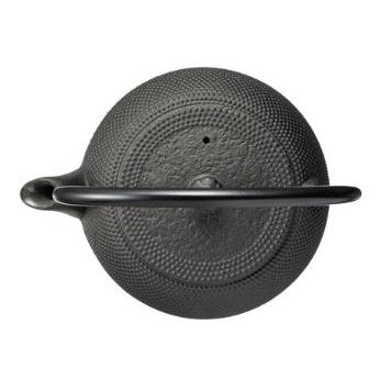 及源鋳造 (正規品 特選国産品) 南部鉄器 鉄急須 まろみアラレ 0.65l E-110-L (W163 D132 H164 1.3kg) 日本製 OIGEN (zm) プレゼント 父の日 母 ...