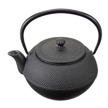 及源鋳造 (正規品 特選国産品) 南部鉄器 鉄急須 まろみアラレ 0.65l E-110-L (W163 D132 H164 1.3kg) 日本製 OIGEN (zm) プレゼント 父の日 母 ...