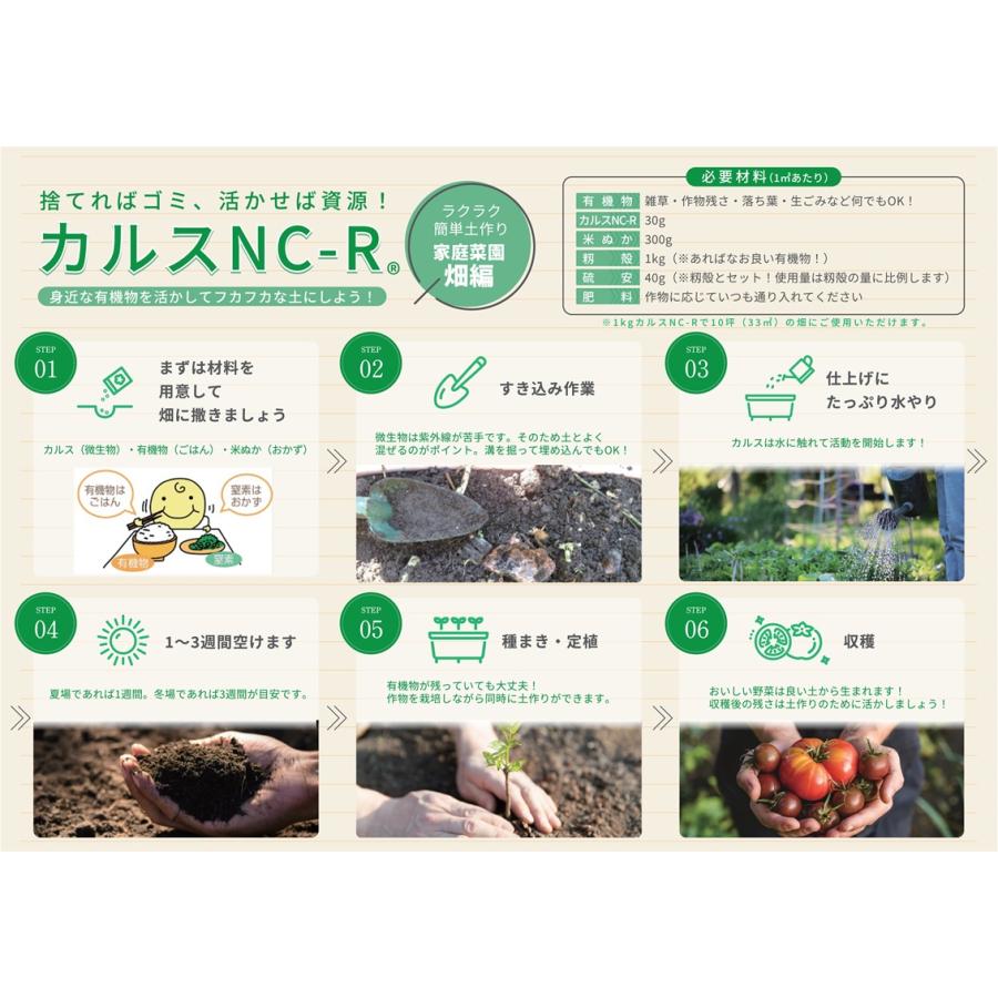 リサール酵産 カルスNC-R 1kg 粉状 チャック付き レターパックL : ザ・タッキーYahoo!店 - 通販 - Yahoo!ショッピング