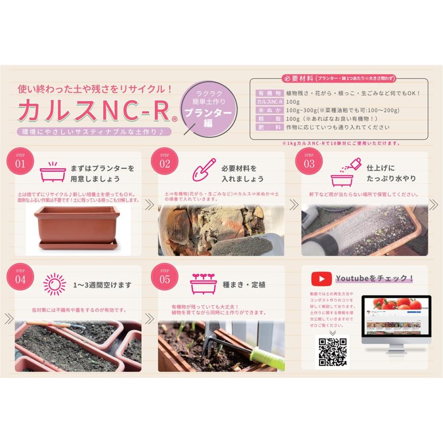 リサール酵産 カルスNC-R 1kg 粉状 チャック付き レターパックL : ザ・タッキーYahoo!店 - 通販 - Yahoo!ショッピング