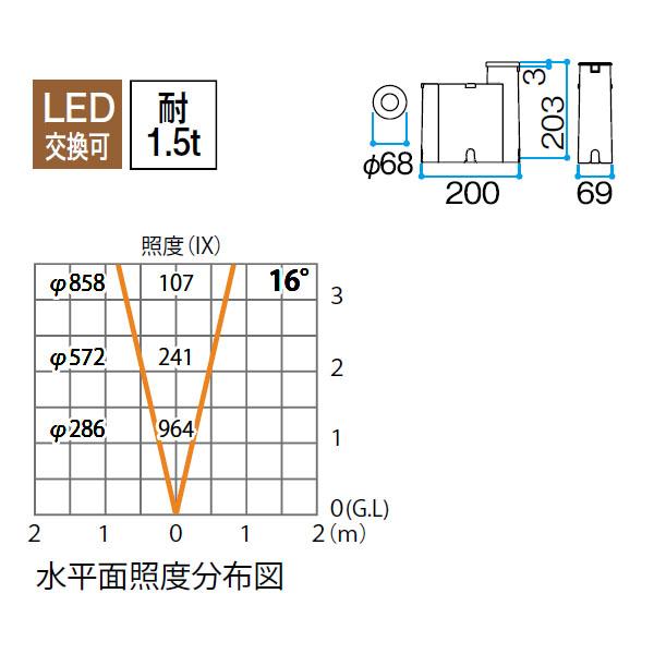 タカショー グランドライト オルテック 100V 100V XS グレアカット 狭角 (HFF-D51S 71003400 シルバー) : ザ・タッキーYahoo!店 - 通販 - Yahoo ...