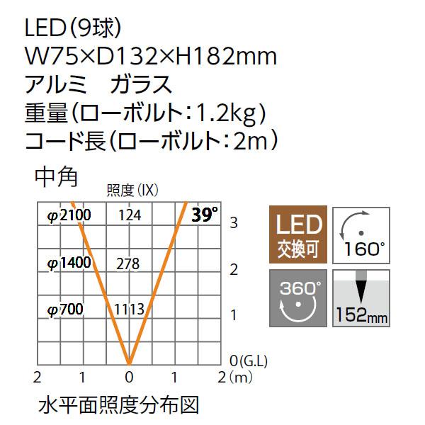 タカショー ガーデンアップライト ルーメック スリム 12V 24V L 中角 (HBB-D74K 70160500) ブラック : ザ・タッキーYahoo!店 - 通販 - Yahoo!ショッピング