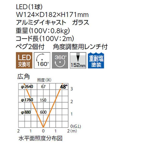 タカショー ルーメック トラスト 100V ガーデンアップライト 100V ルーメック トラスト M 広角 (HFE-D97K 70827700 ブラック) :yuas002686:ザ ...