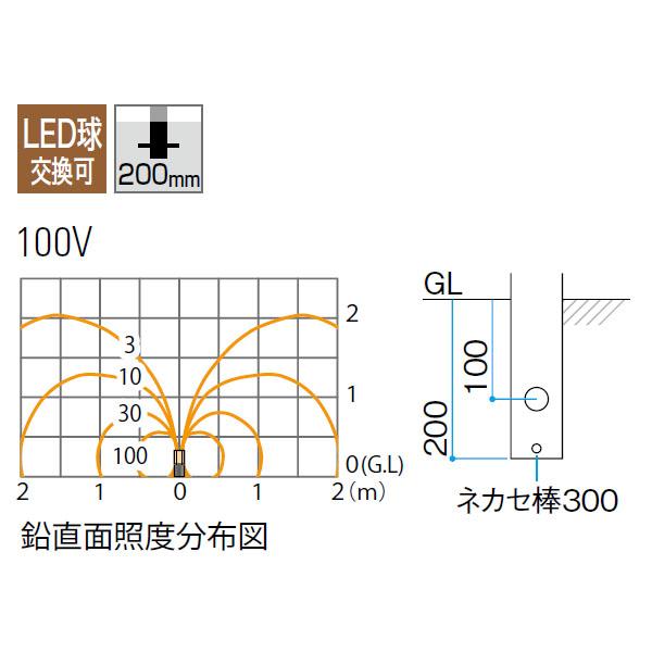 タカショー ガードポールライト 100V スタイルポールライト 18型 ガード (HFD-D48L 71687600) スレートシルバー : ザ・タッキーYahoo!店 - 通販 ...