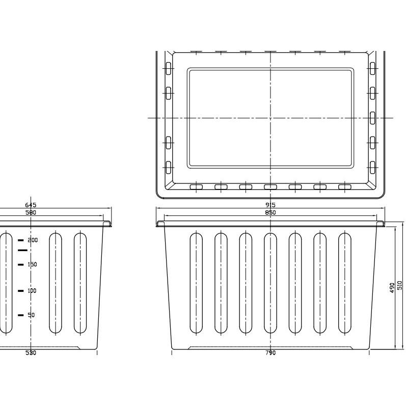 モリマーサム樹脂工業 角型開放容器 SPE-200 200L 大型容器 角型容器 (個人宅配送不可) : ザ・タッキーYahoo!店 - 通販 - Yahoo!ショッピング