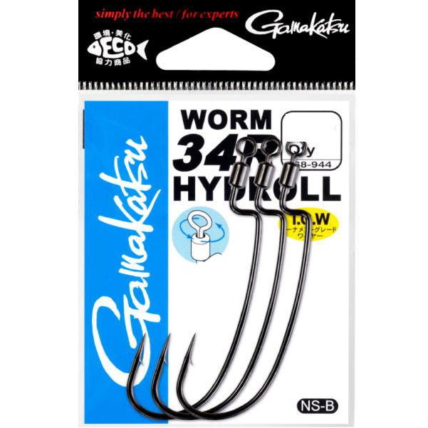 Gamakatsu がまかつ ワーム34R HYDROLL 1/0 ハイドロール : 池袋タックルアイランド&スキマル - 通販 - Yahoo!ショッピング