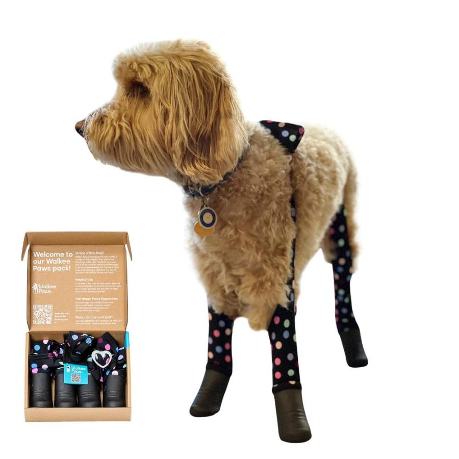 Walkee Paws New Deluxe Easy-On Dog Boot Leggings, Seen on Shark Tank ...