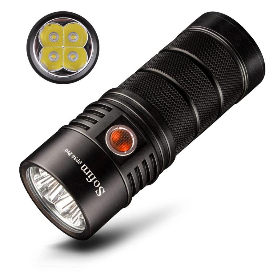 sofirn Flashlight High Lumens, 8000 Lumens Super Bright SP36 Pro Powerful L : タクトショップ - 通販 ...