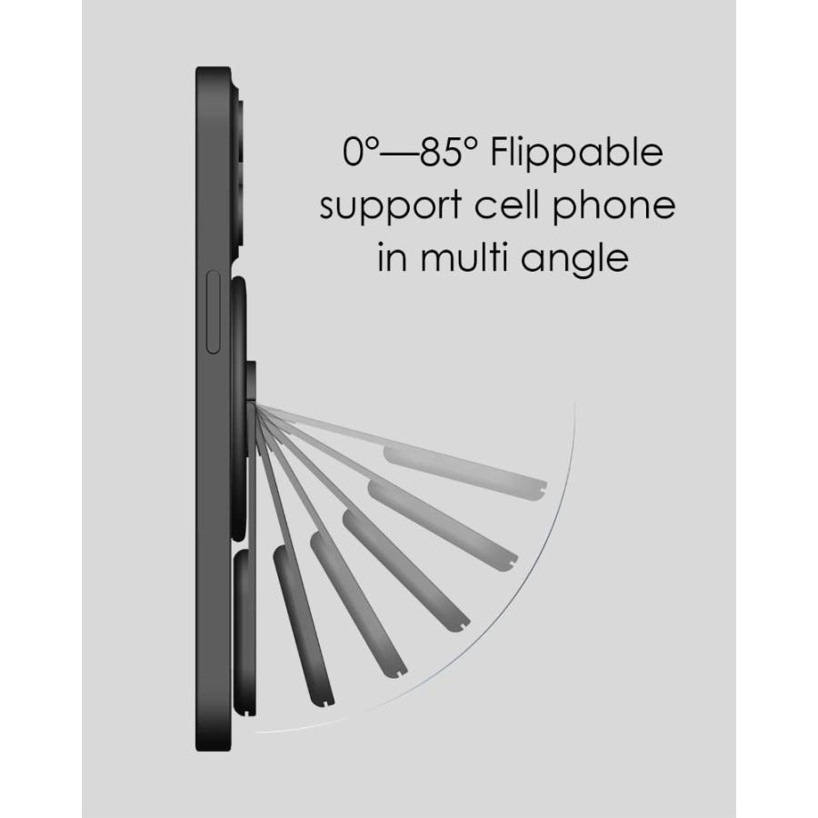 Aulumu G05 4-in-1 Mag Safe Phone Grip 2023 Unique Design, Removable 360° Ad : タクトショップ - 通販 ...