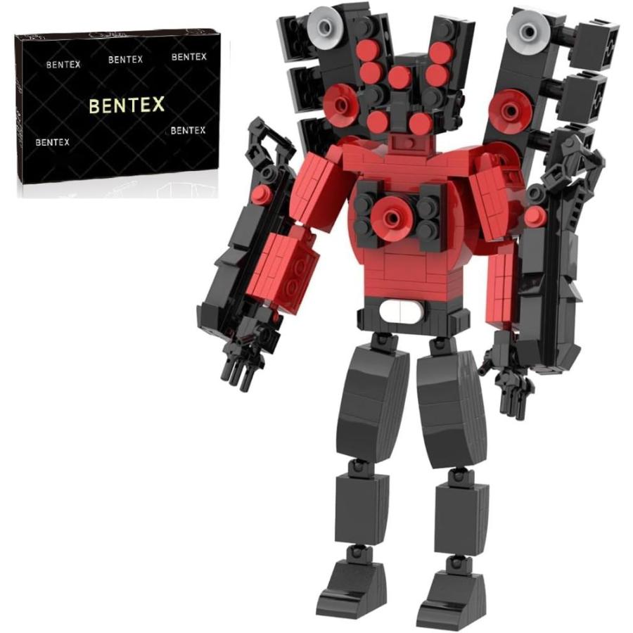 Bentex Skibidi トイレフィギュア 組み立てセット タイタンスピーカーマン カメラマン ゲームモデル おもちゃ アイディア コレクタブルビ : タクトショップ - 通販 ...