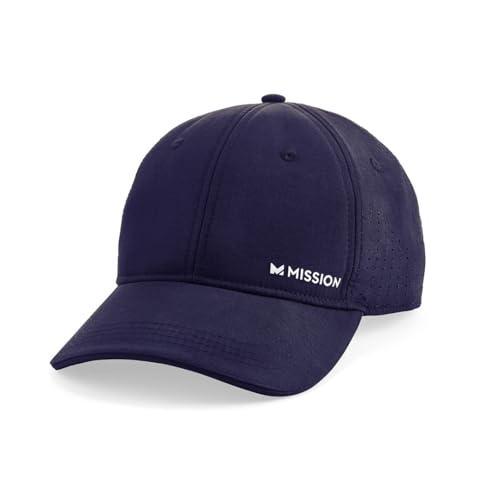MISSION Cooling UPF Vented Performance Hat - Unisex One Size Cap for ...
