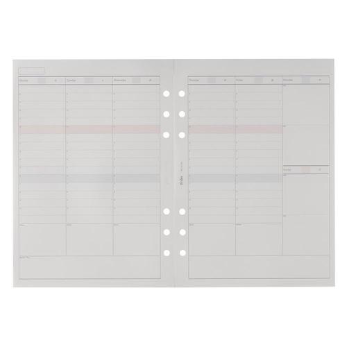 Bindex [Bindex] A5サイズ WEEKLY フリーダイアリー(バーチカルタイプ) A5-305 : 文具店TAG ONLINE ...