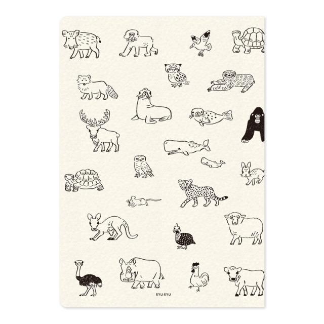 [リュリュ] A5スケジュール帳 2024年9月始まり アニマルパレード DN-2505 : 文具店TAG ONLINE Yahoo!店 - 通販 - Yahoo!ショッピング