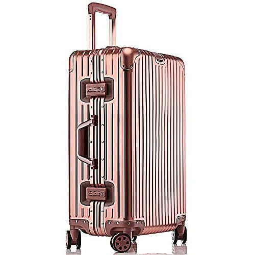 スーツケース オールアルミ合金 キャリーケース Sサイズ/1-3泊/35L/機内持込 アルミ合金ボディ TSAロック搭載 360? : 20240205-ta656lh0lcor7ui ...