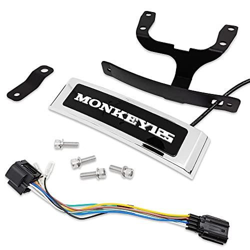 互換品 MONKEY 125 LOGO LEDライト 対応車種 ホンダ モンキー Monkey Z125 全車種 LEDフロントエンブレム ...