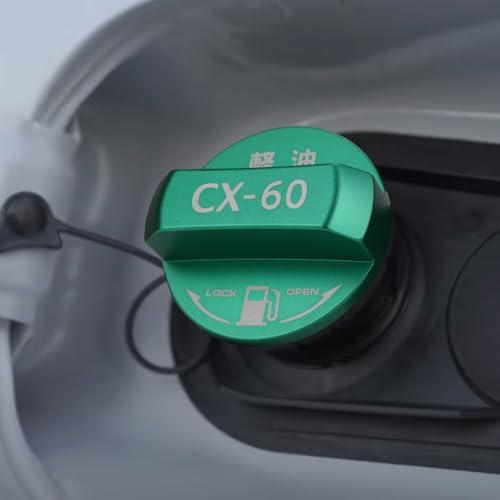 LEXLEYS マツダ 軽油仕様 緑 CX-60 KH系 専用設計 フューエルキャップ フューエルリッド ガソリン アルミ製 キャッ? : a-b0chs3f65d-20231214 : たい ...