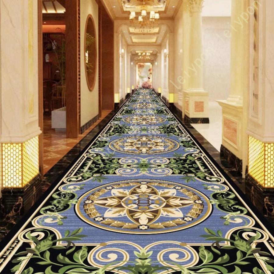 廊下用カーペット 廊下敷きラグマット 玄関マット 水洗い可能 柔らかい フランネル カーペット ペットマット 滑り止めマット 廊下敷マット キッチンマット : l2a-357 : タイガ本舗 ...