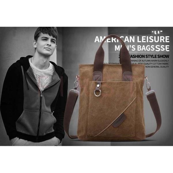 ショルダーバッグ メンズ トートバッグ キャンパスバッグ ビジネスかばん 手提げバッグ 肩掛けバッグ 韓国風 A4対応 PC収納 おしゃれ 大容量 軽い ズック : zs-240515-yf4 ...