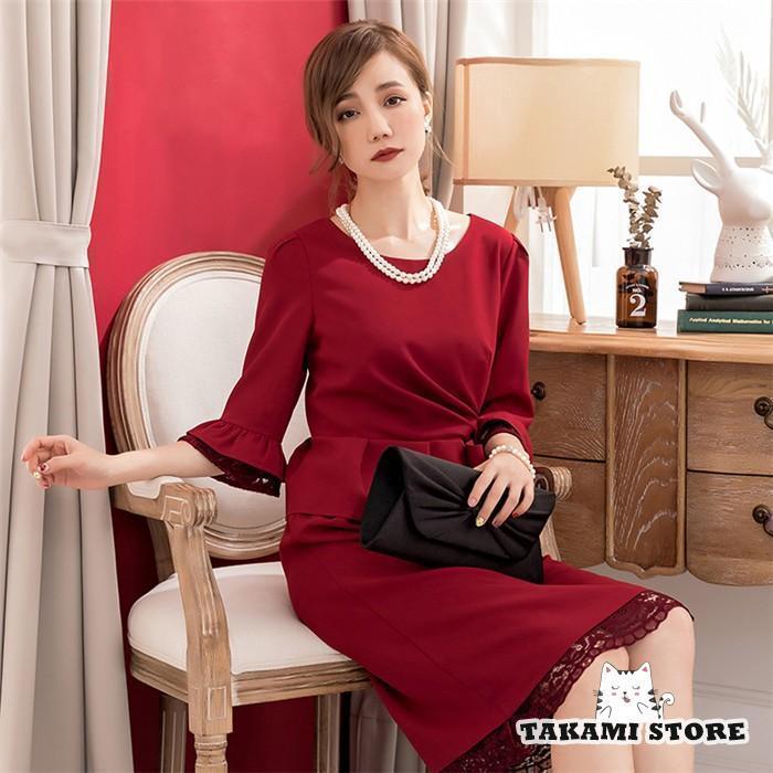 レディース パーティー 2点セットスーツ 上下セット 結婚式 スカート 五分袖 セットアップ 30代 40代 50代 母ママスーツ : zs-240518-nz1--919 : タイガ本舗 ...