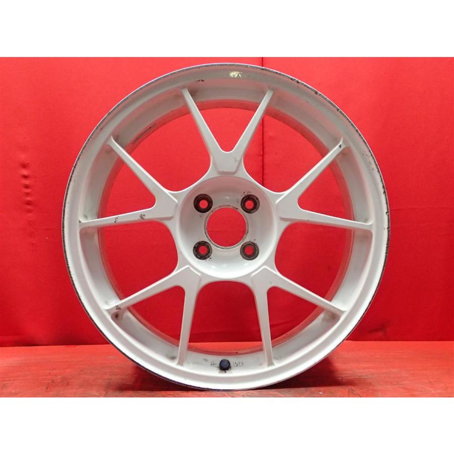 中古ホイール 単品1本 ウェッズスポーツ TC・005 WedsSport TC-005 17x7J 4/100 ヴェント ティーダ カルタス ...