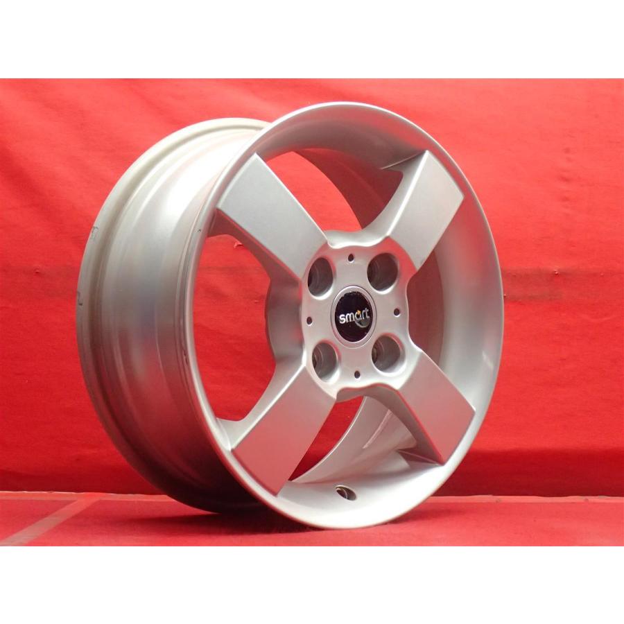 smart スマート フォーフォー 純正 15インチ ホイール 4本 ★ 6J-15 +46 PCD114.3 4穴 ハブ67 ★ 純正戻し等にaa15 :a050207745:太平タイヤ ...