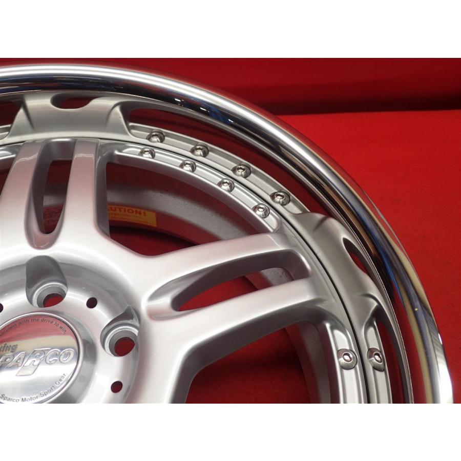 Racing SPARCO レーシング スパルコ DS2 18インチ ホイール 4本 ★ 8J-18 +30 PCD114.3 5穴 ハブ73 ★ スカイライン シルビア 等にaa18 ...