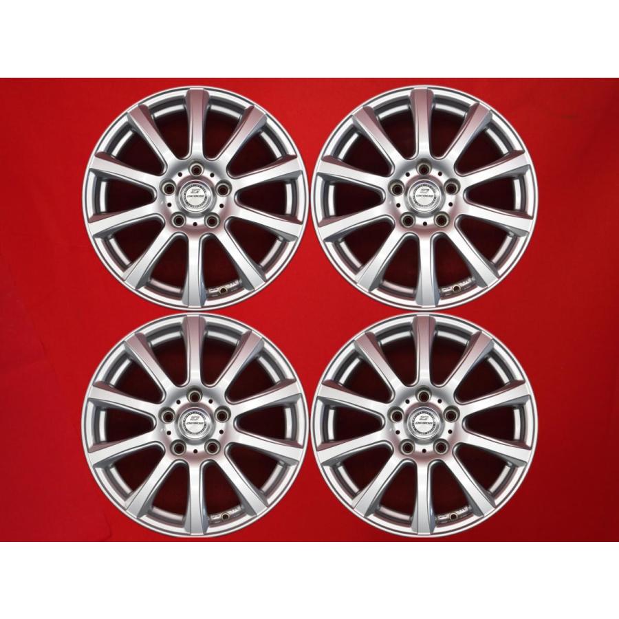 WEDS ウェッズ DEBOR 10スポーク ホイール 4本 ★ 6.5J-16 PCD114.3 5穴 +40 ハブ73 プリウスα サイ ...