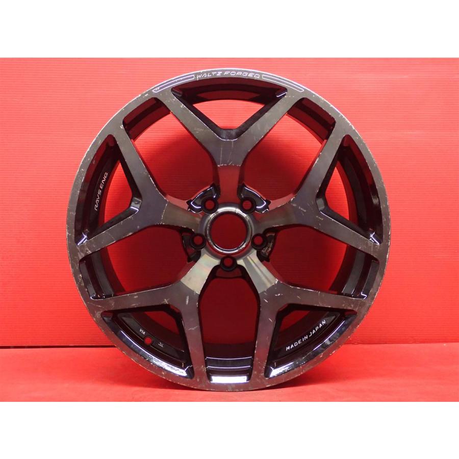 単品 社外 中古ホイール 1本 軽量 RAYS レイズ WALTZ FORGED ヴァルツフォージド SD5 8J 19インチ PCD108 5穴 +45 ハブ73 ja19 : 太平タイヤ ...
