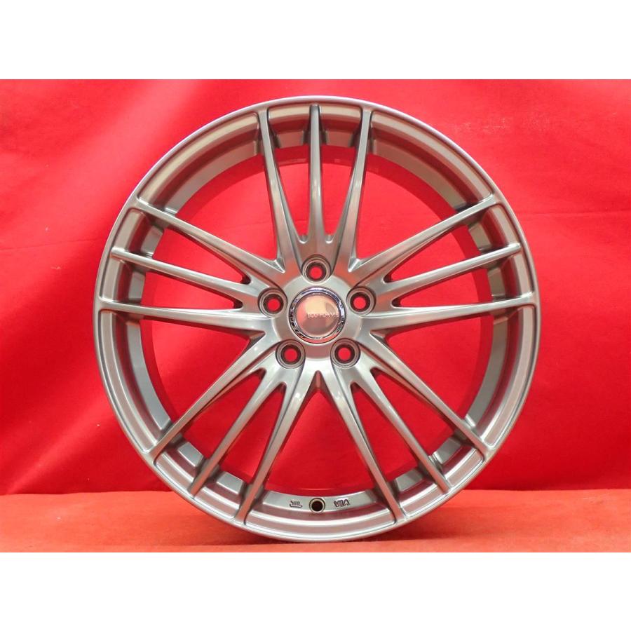 BRIDGESTONE ECO FORME エコフォルム SE-18 ホイール 4本 7J-17 PCD100 5穴 +53 ハブ73 インプレッサ エクシーガ レガシィ などに！ aa17 ...