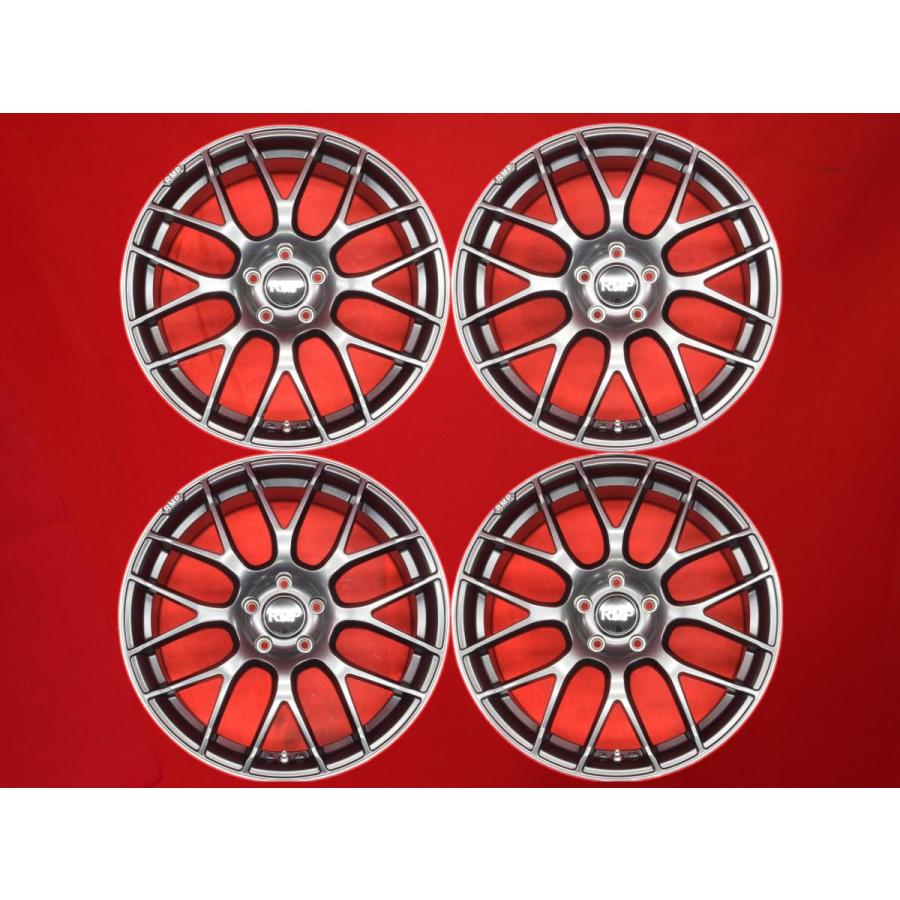 MID RMP 028F 中古ホイール 4本 8J 19インチ PCD114.3 5穴 +42 ハブ73 ビッグキャリパー対応 クラウンアスリート WRX ランエボ 等へ aa19 : 太平 ...
