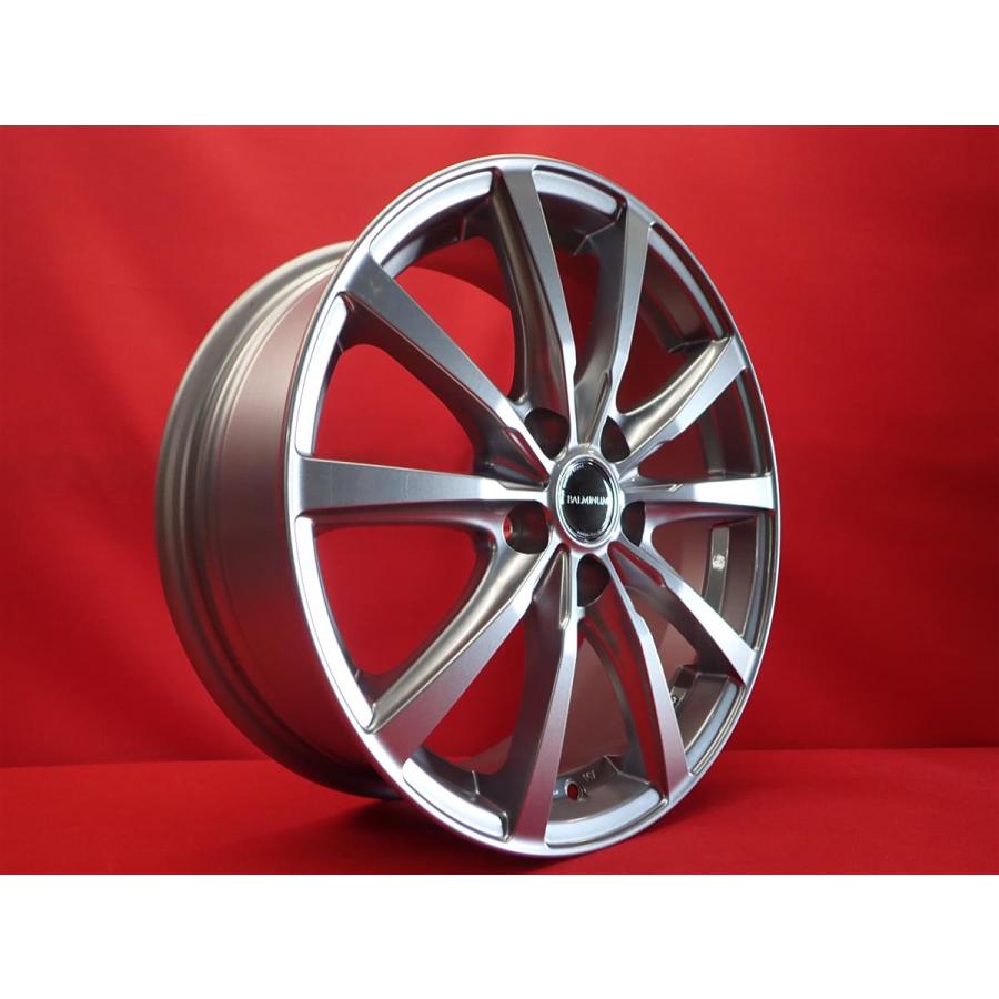 バルミナ BALMINUM LS10 中古ホイール 4本 6.5J 17インチ PCD114.3 5穴 +40 ハブ60 トヨタ車専用設計！プリウス60系 等へ aa17 : 太平タイヤ ...
