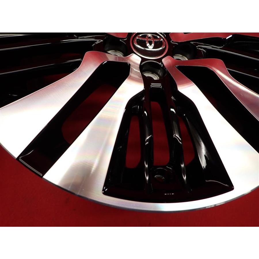 TOYOTA トヨタ アルファード ヴェルファイア 30/35W系 後期 SC/ZG 純正 中古ホイール 4本 7.5J 18インチ PCD114.3 5穴 +45 ハブ60 aa18 ...