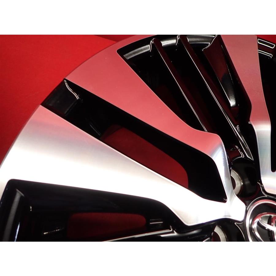 TOYOTA トヨタ アルファード ヴェルファイア 30/35W系 後期 SC/ZG 純正 中古ホイール 4本 7.5J 18インチ PCD114.3 5穴 +45 ハブ60 aa18 ...