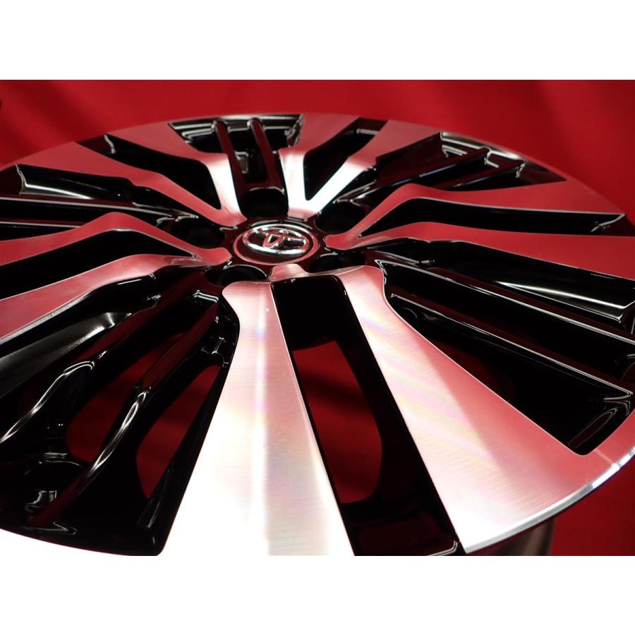 TOYOTA トヨタ アルファード ヴェルファイア 30/35W系 後期 SC/ZG 純正 中古ホイール 4本 7.5J 18インチ PCD114.3 5穴 +45 ハブ60 aa18 ...