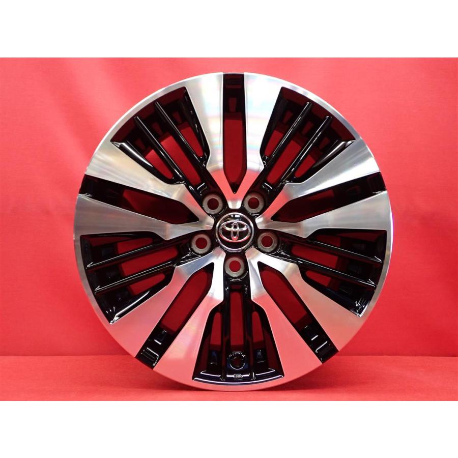 TOYOTA トヨタ アルファード ヴェルファイア 30/35W系 後期 SC/ZG 純正 中古ホイール 4本 7.5J 18インチ PCD114.3 5穴 +45 ハブ60 aa18 ...