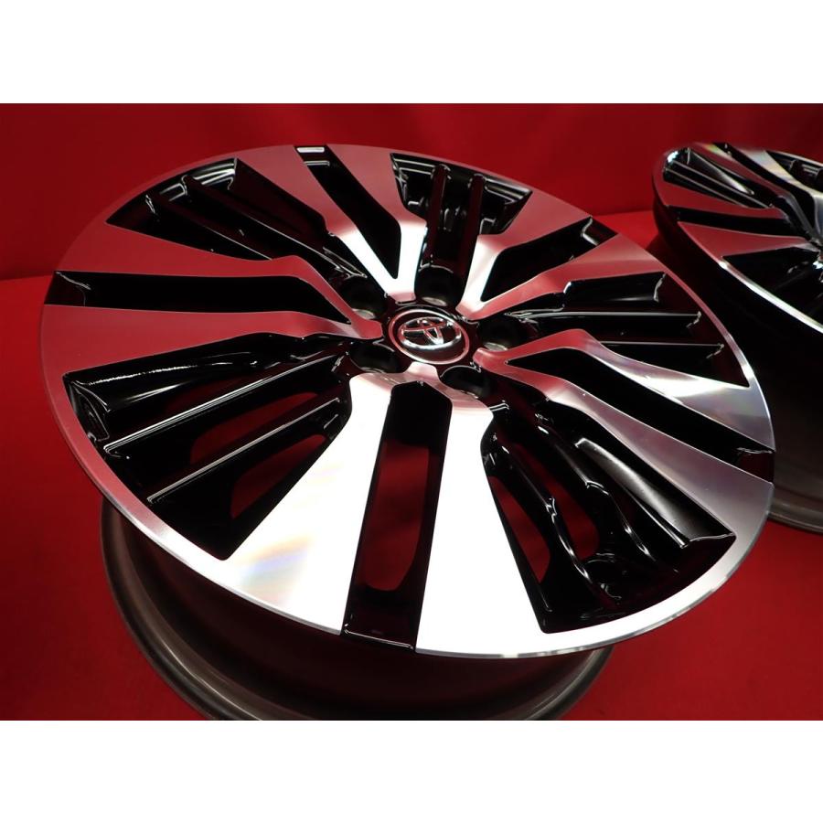TOYOTA トヨタ アルファード ヴェルファイア 30/35W系 後期 SC/ZG 純正 中古ホイール 4本 7.5J 18インチ PCD114.3 5穴 +45 ハブ60 aa18 ...