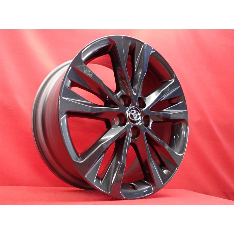 新車外し 美品 TOYOTA トヨタ カローラツーリング E210系 WxB 純正 中古ホイール 4本 7.5J 17インチ PCD100 5穴 +50 ハブ54 aa17 : 太平タイヤ ...