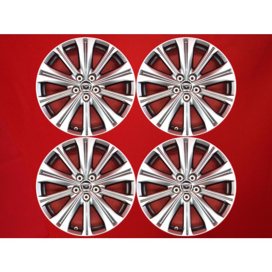 MAZDA マツダ CX-8 KG XD エクスクルーシブモード 純正 中古ホイール 4本 7J 19インチ PCD114.3 5穴 +45 ...