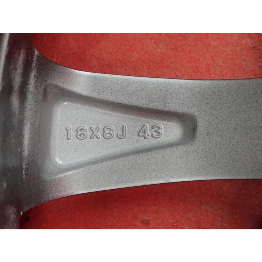 NISSAN ニッサン フーガ Y51 後期 純正 ホイール 4本 8J-18 PCD114.3 5穴 +43 ハブ66 aa18 : a052602289 : 太平タイヤ Yahoo ...