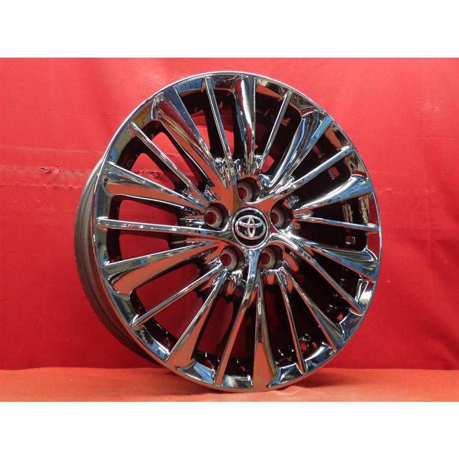 アルファード ヴェルファイア 30/35W 後期 Executive Lounge エグゼクティブラウンジ 純正 ホイール 4本 6.5J-17 PCD114.3 5穴 +33 aa17 ...