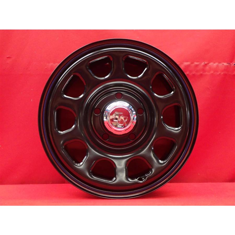 TTD スチール (RED&BLUEライン有) ホイール 4本 5.5J-14 PCD114.3 5穴 +45 ハブ84 タウンエースバン S403/413 専用 aa14 : 太平タイヤ ...