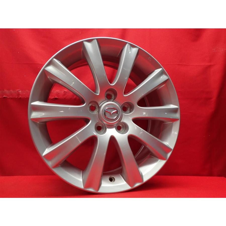 MAZDA マツダ MPV 23C LY3P スポーティパッケージ純正 中古ホイール 4本 7J 17インチ PCD114.3 5穴 +45 ハブ67 9965217070 aa17 ...
